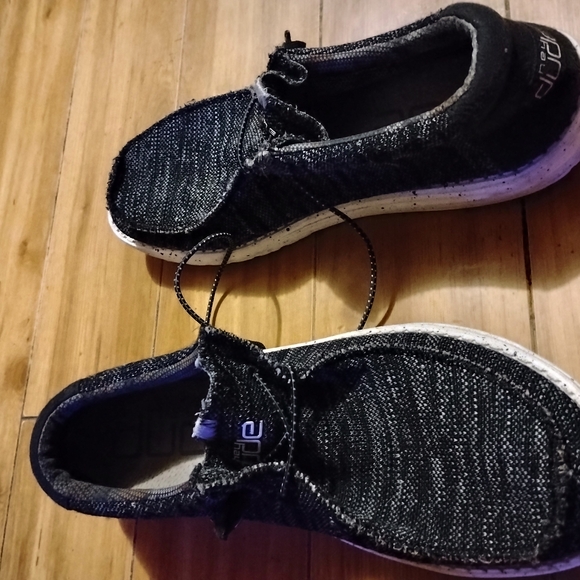 Hey Dude | Shoes | Hey Dude Black Loafers | Poshmark